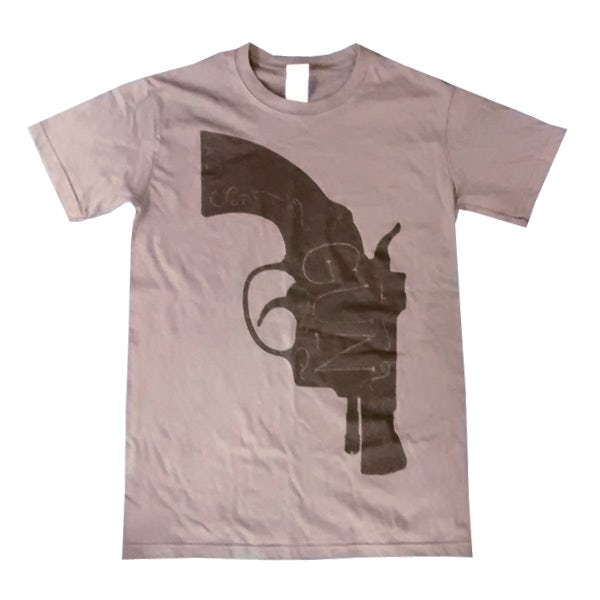Gun Grey Pistol T-Shirt