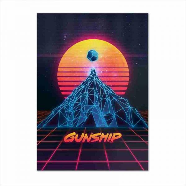 Gunship Merch Store | Gunship Hoodies, Gunship Shirts, Gunship Vinyl ...