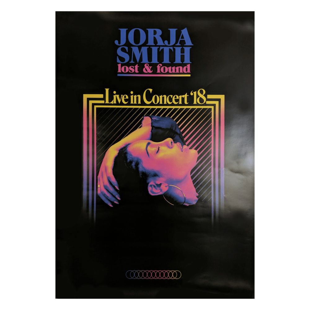 Jorja Smith Live In Concert '18 Tour A2 Poster