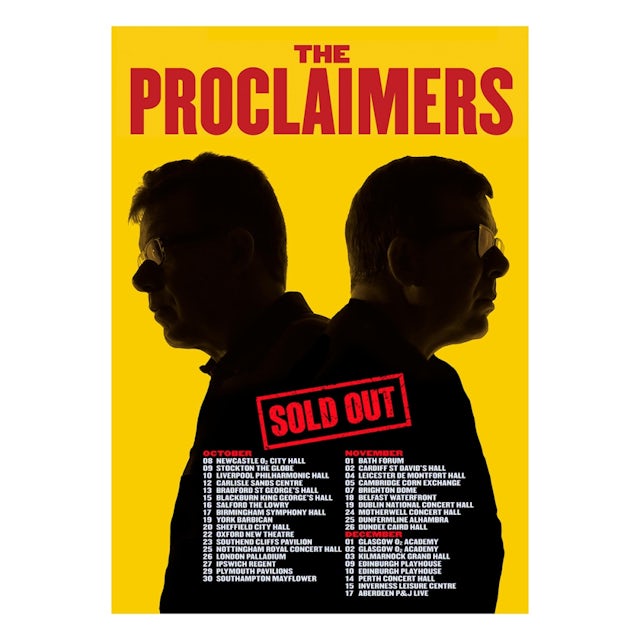 The Proclaimers 22 Poster