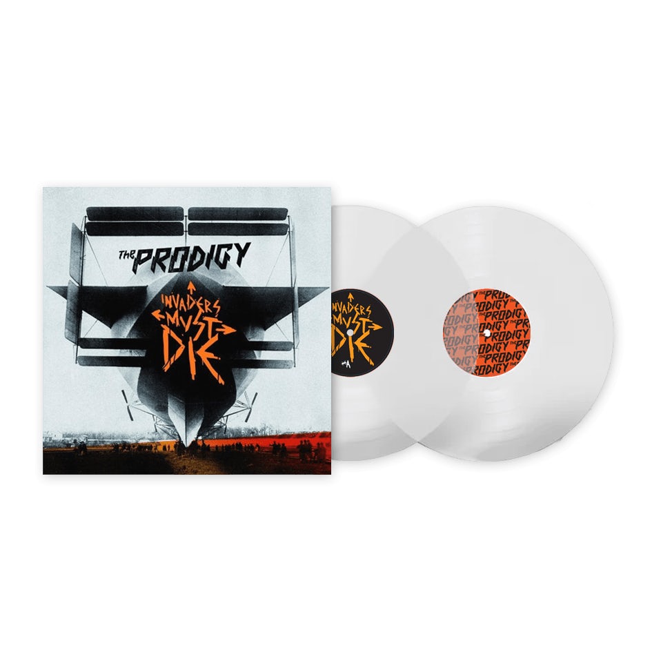 The Prodigy Invaders Must Die 10th Anniversary Clear Heavyweight Double ...
