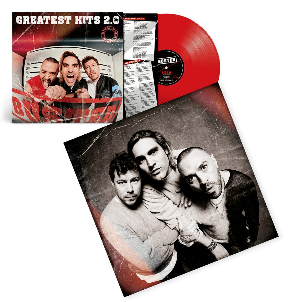 Busted Greatest Hits 2.0 Red Vinyl Vinyl