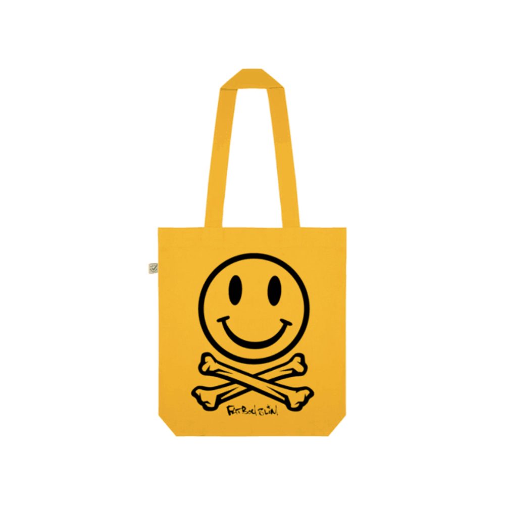 Fatboy Slim Sunflower Smiley Logo Tote Bag