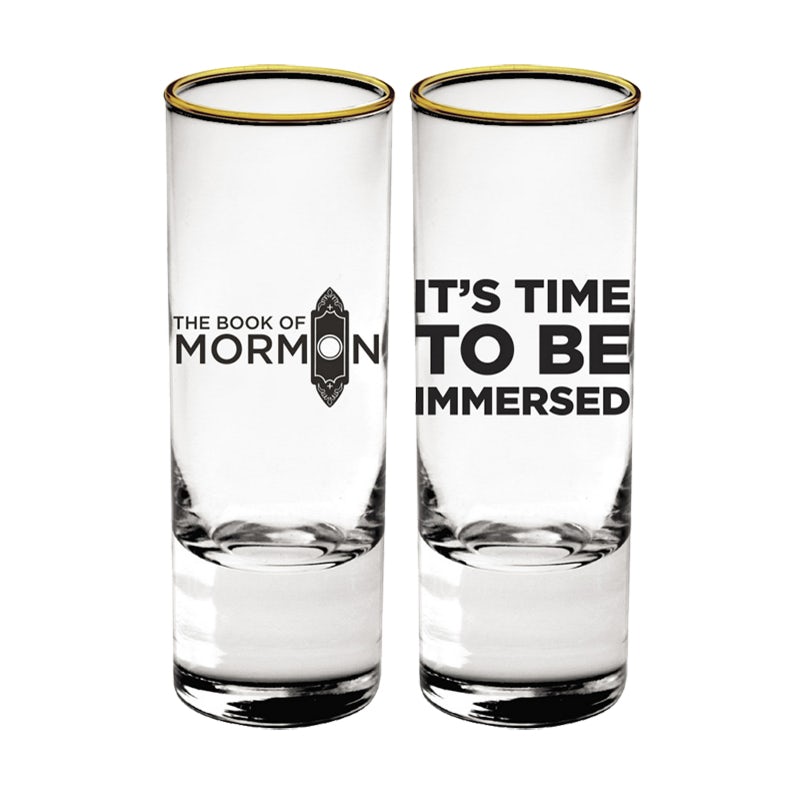 Book Of Mormon Immersed Shot Glass