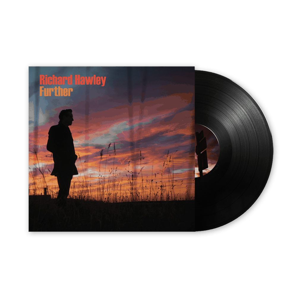 Richard Hawley Further Black Vinyl + Free Cardboard Coaster LP