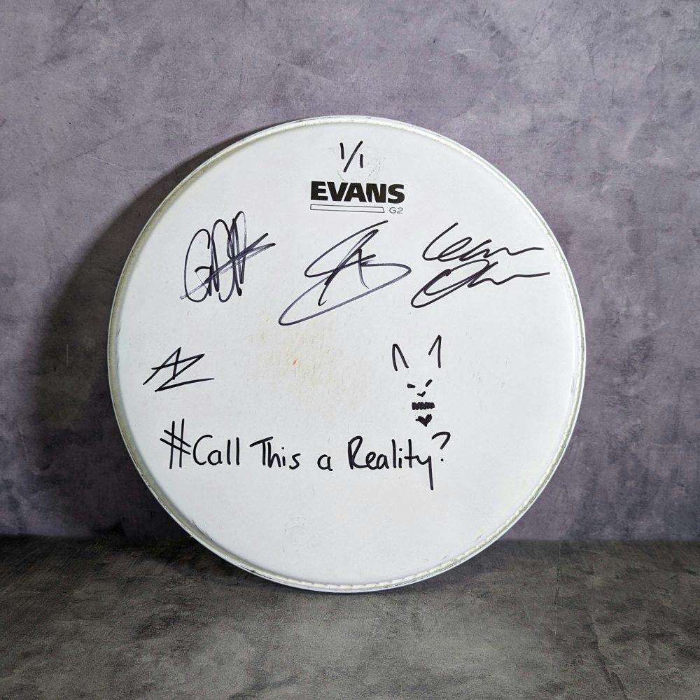Anchor Lane Signed Drum Skin (Small)