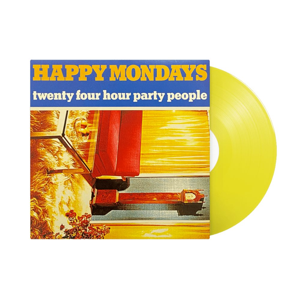Happy Mondays 24 Hour Party People Yellow 12 Inch Vinyl
