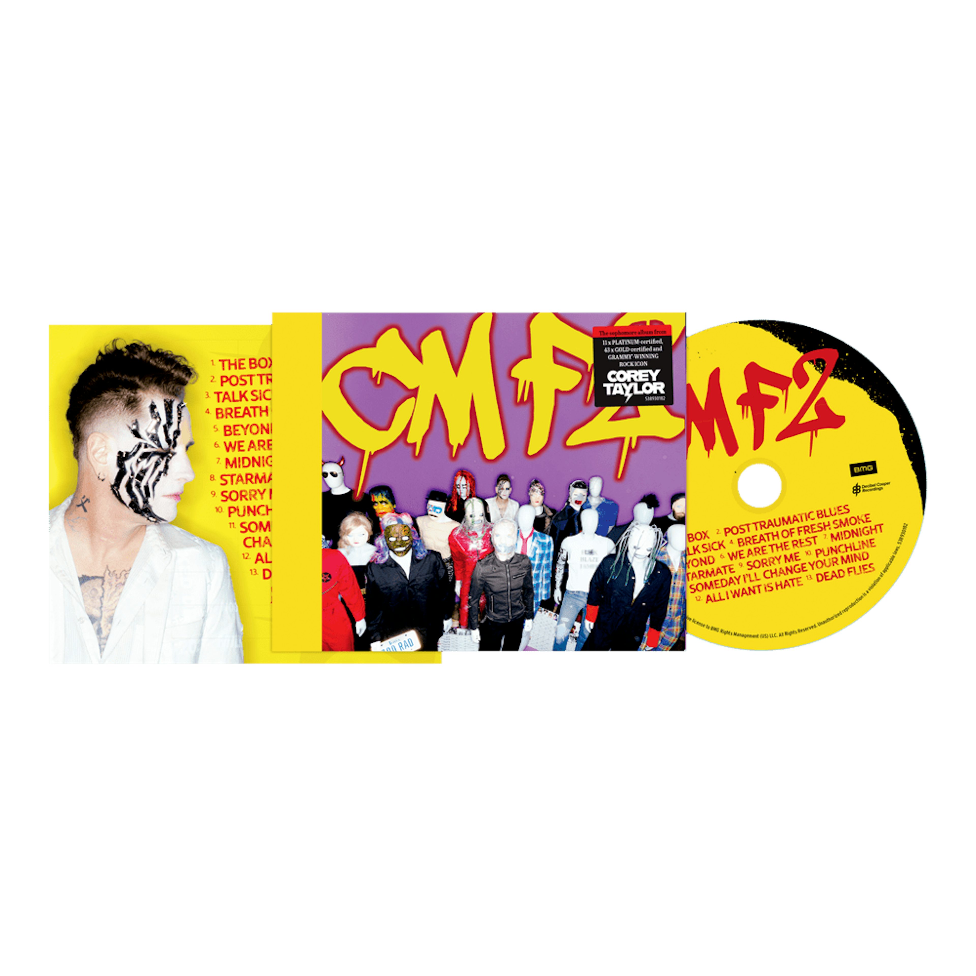 Corey Taylor CMF2 CD + Signed Insert CD