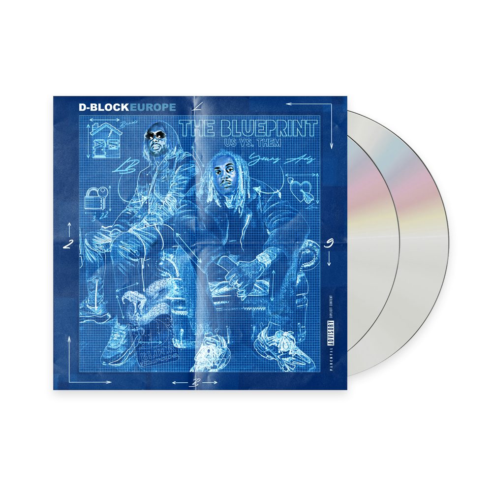 D-Block Europe The Blueprint – Us Vs. Them 2CD Album CD