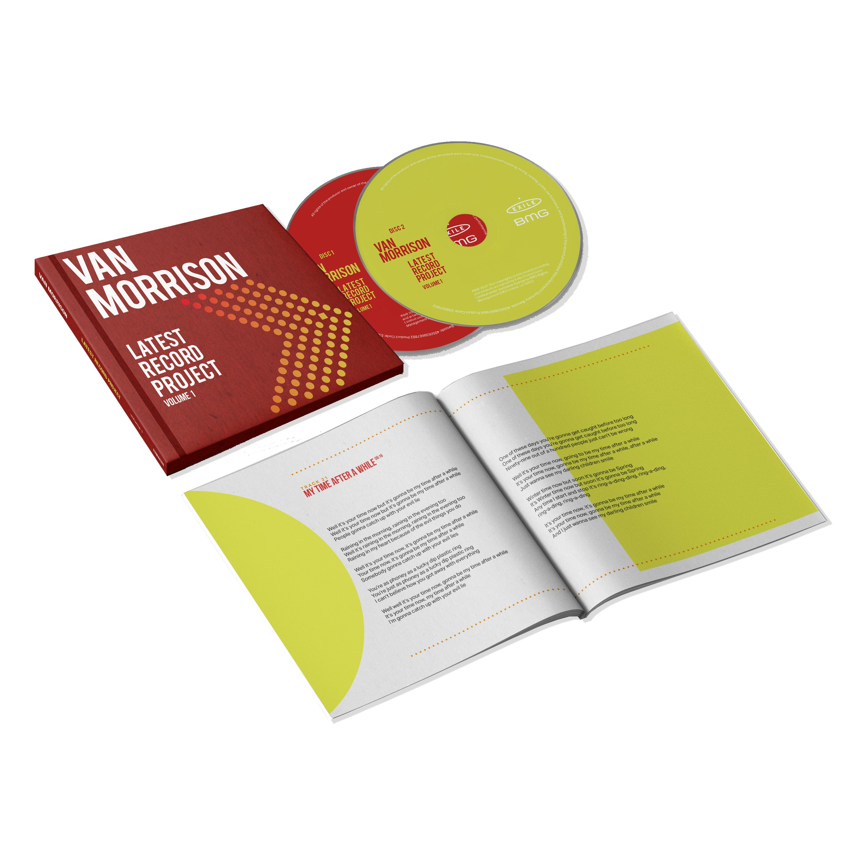 Van Morrison Latest Record Project Volume 1 Deluxe Casebound Book 2CD ...