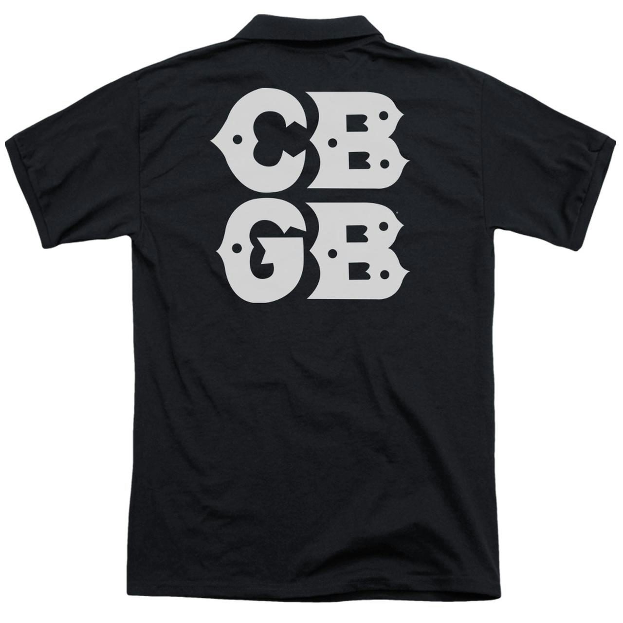 CBGB STACKED LOGO (BACK PRINT)