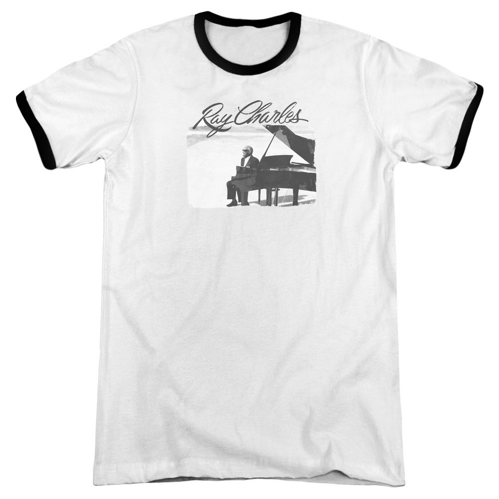Ray Charles Shirt | SUNNY RAY Premium Ringer Tee