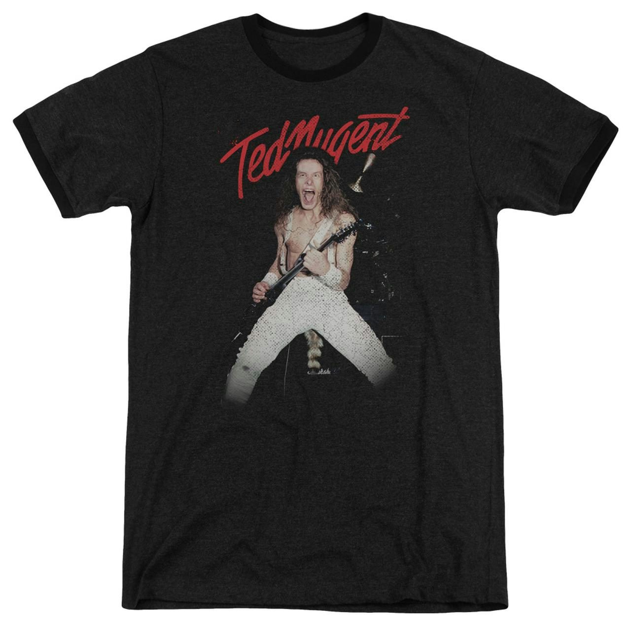 Ted Nugent Shirt | ROCKIN Premium Ringer Tee