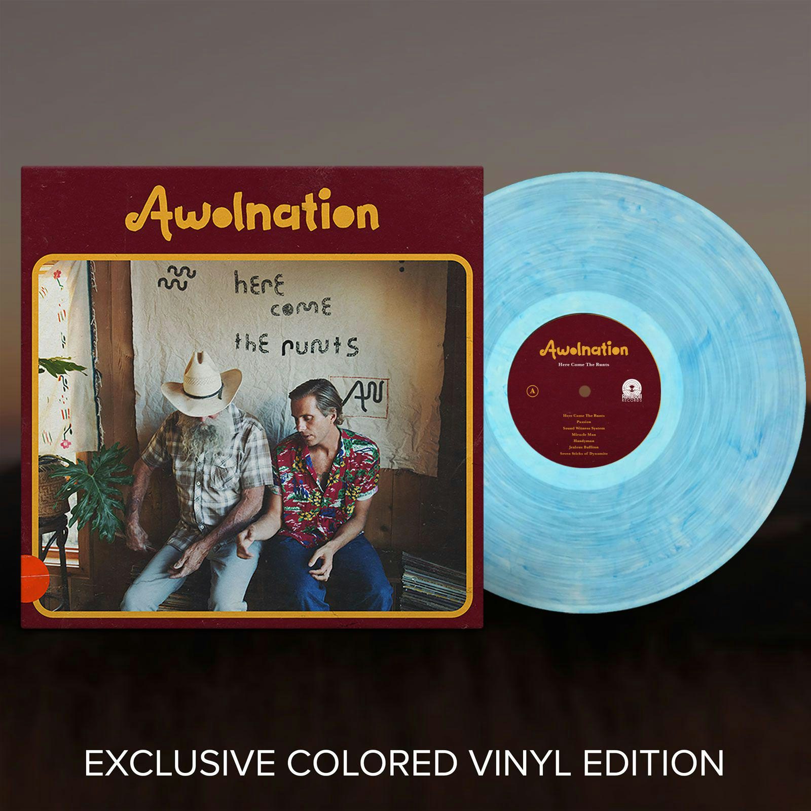 AWOLNATION HERE COME THE RUNTS Vinyl Record