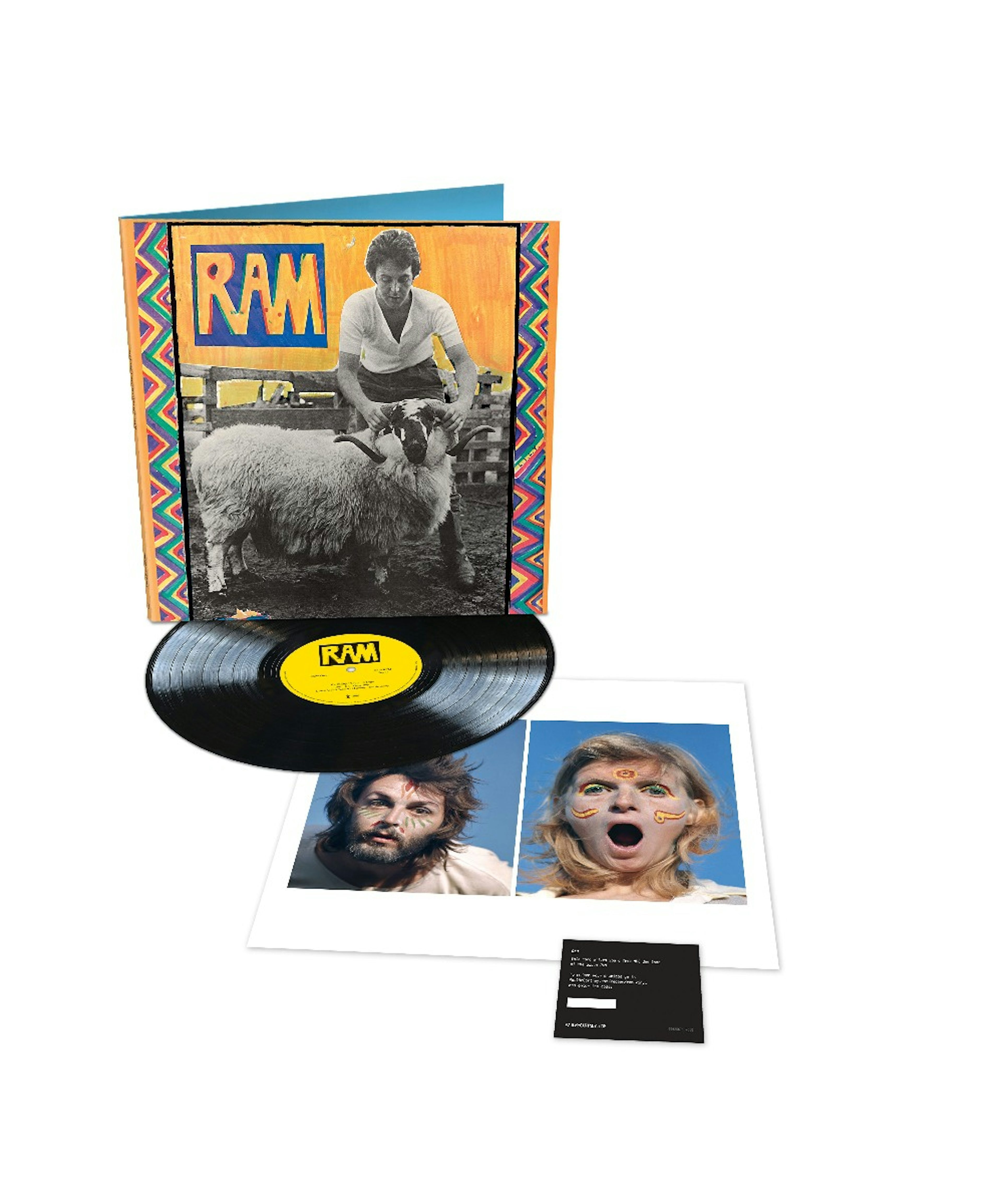 Paul McCartney RAM - Black LP (Vinyl)