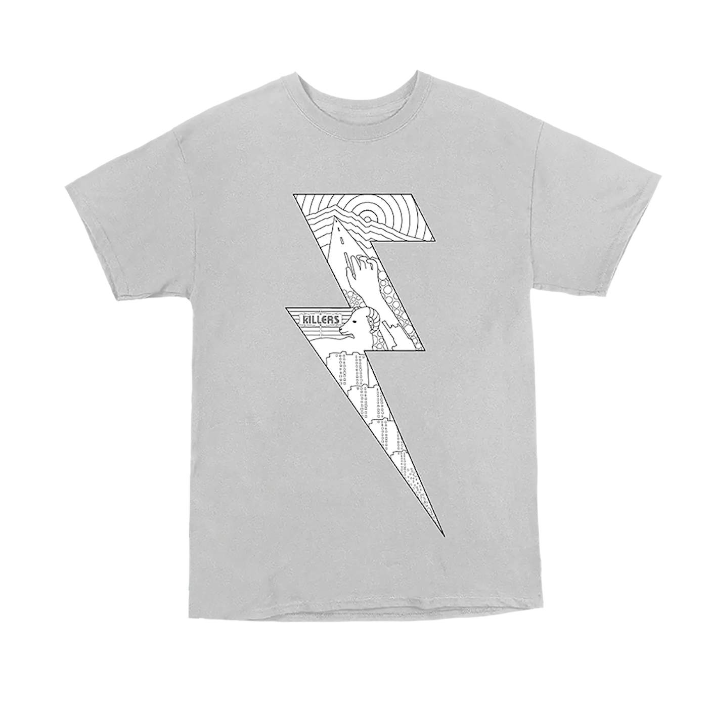 The Killers Lightning Bolt T-shirt