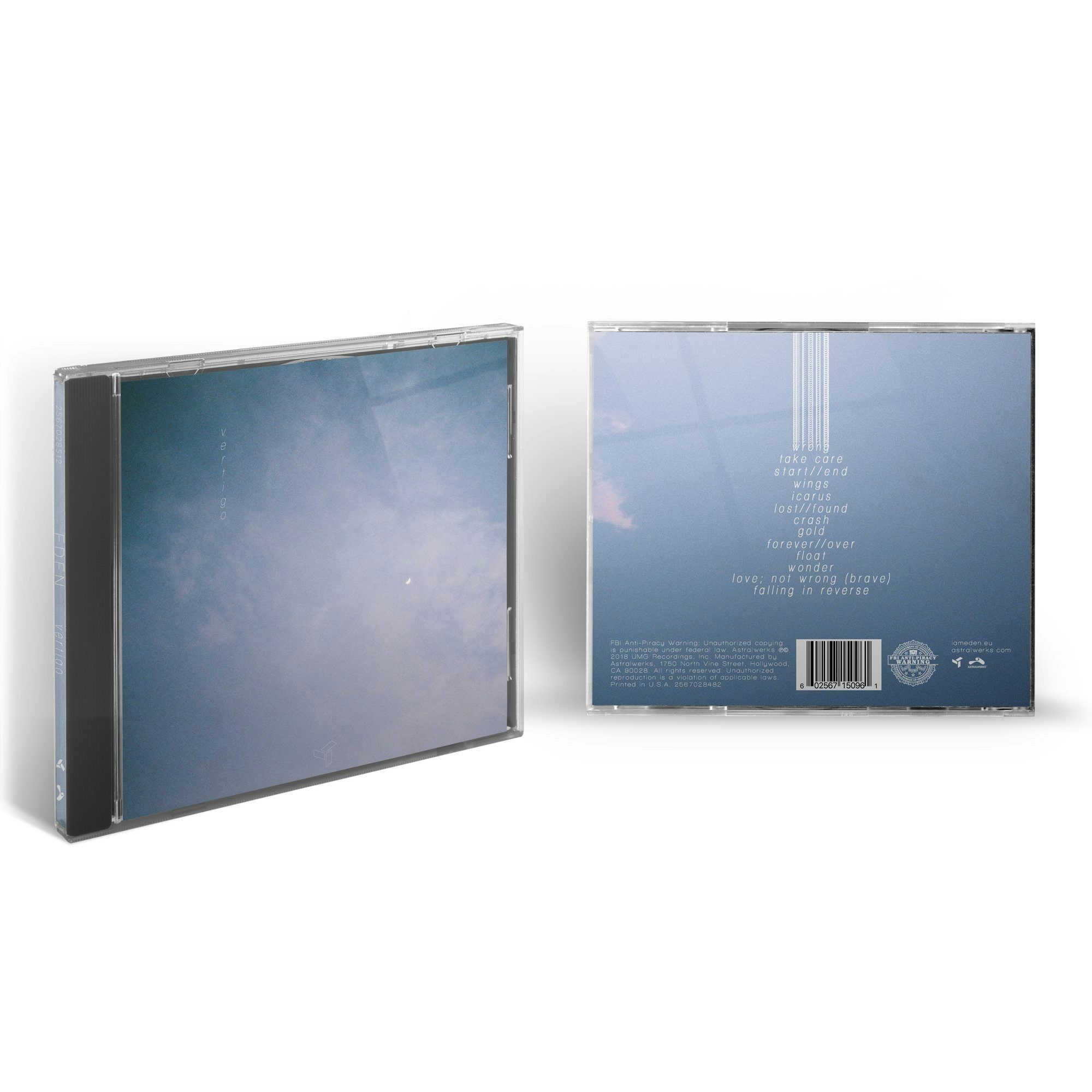 Eden vertigo Vinyl Album