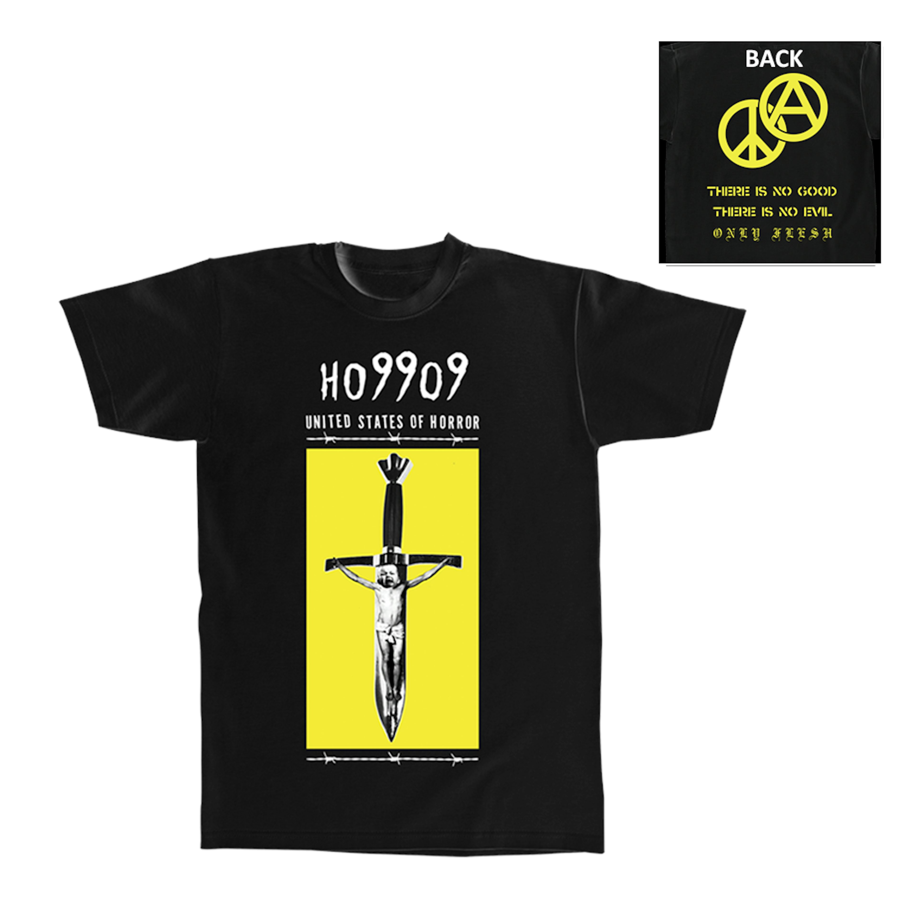 Ho99o9 UNITED STATES OF HORROR T-SHIRT