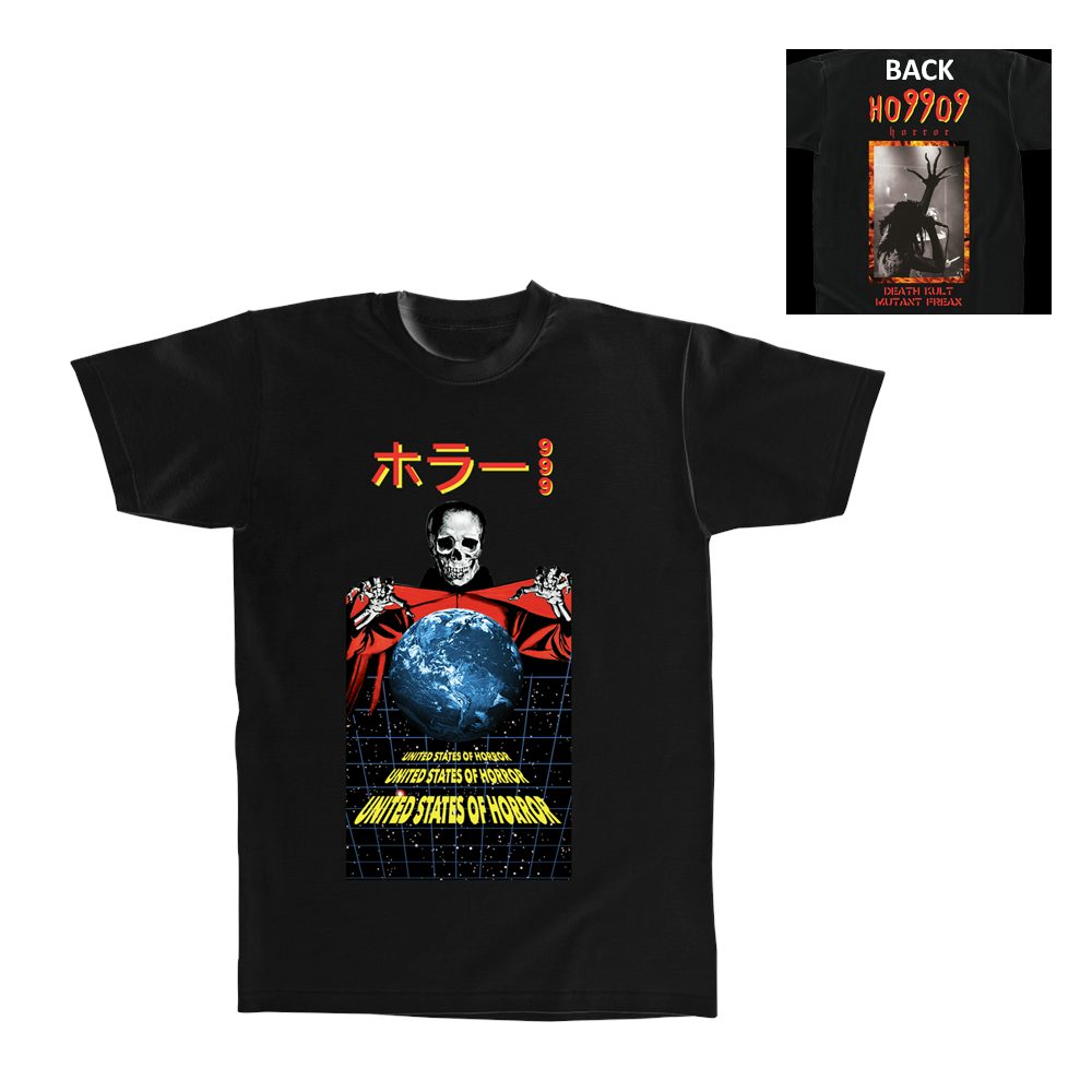 Ho99o9 OVERLORD BLACK T-SHIRT