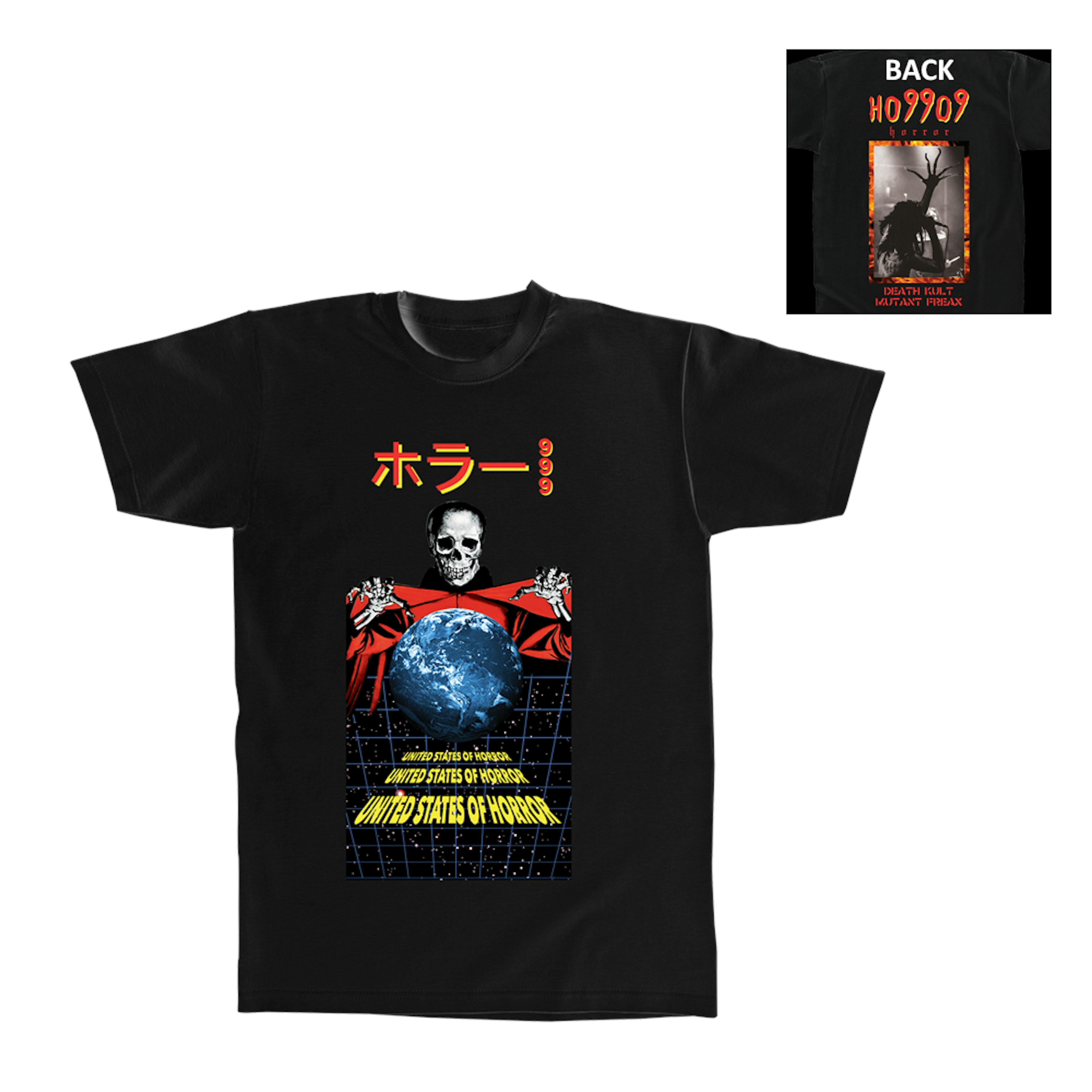 Ho99o9 OVERLORD BLACK T-SHIRT