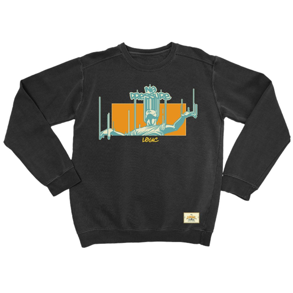 Logic: NO PRESSURE LIMITED EDITION CREWNECK