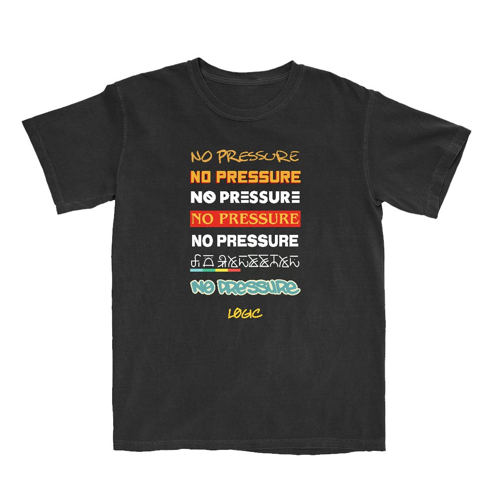 Logic: NO PRESSURE LOGO LIMITED EDITION TEE