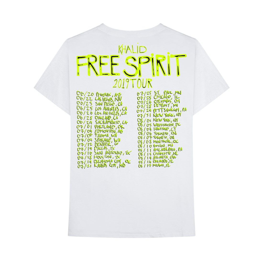 The Official Khalid Merch Store on Merchbar