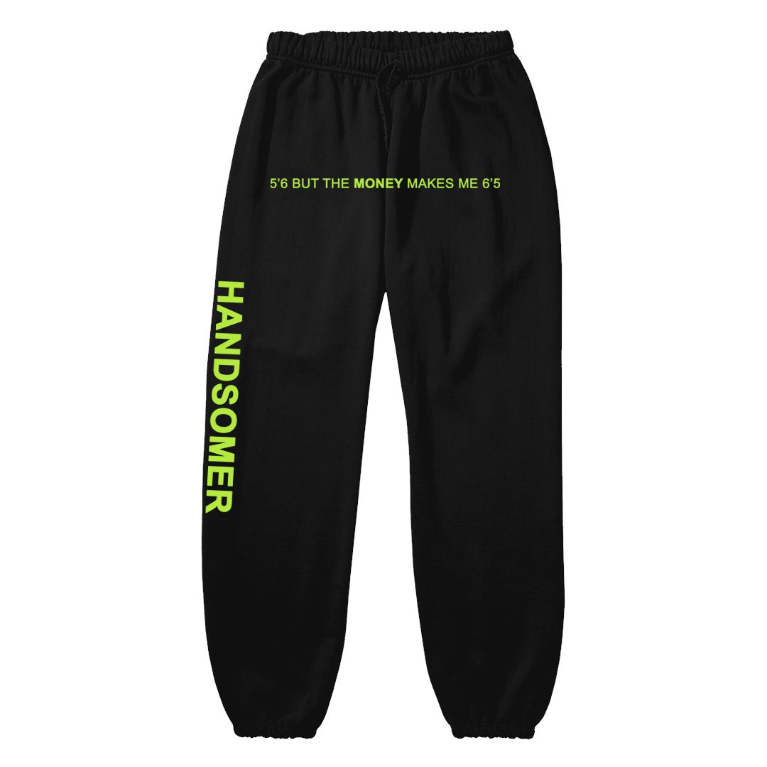 Russ Money Makes Me Sweatpants Black