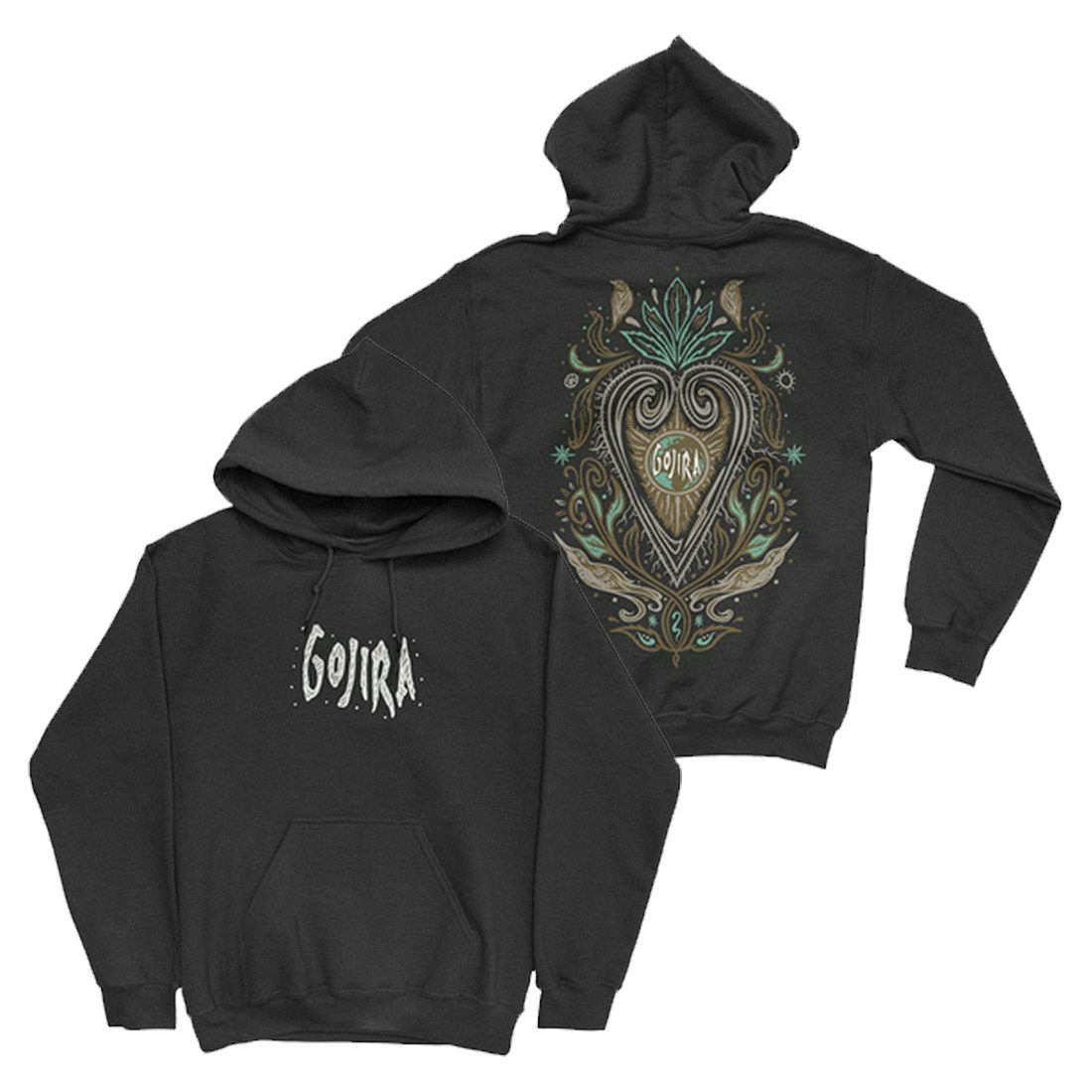 Gojira Fortitude Heart Hoodie
