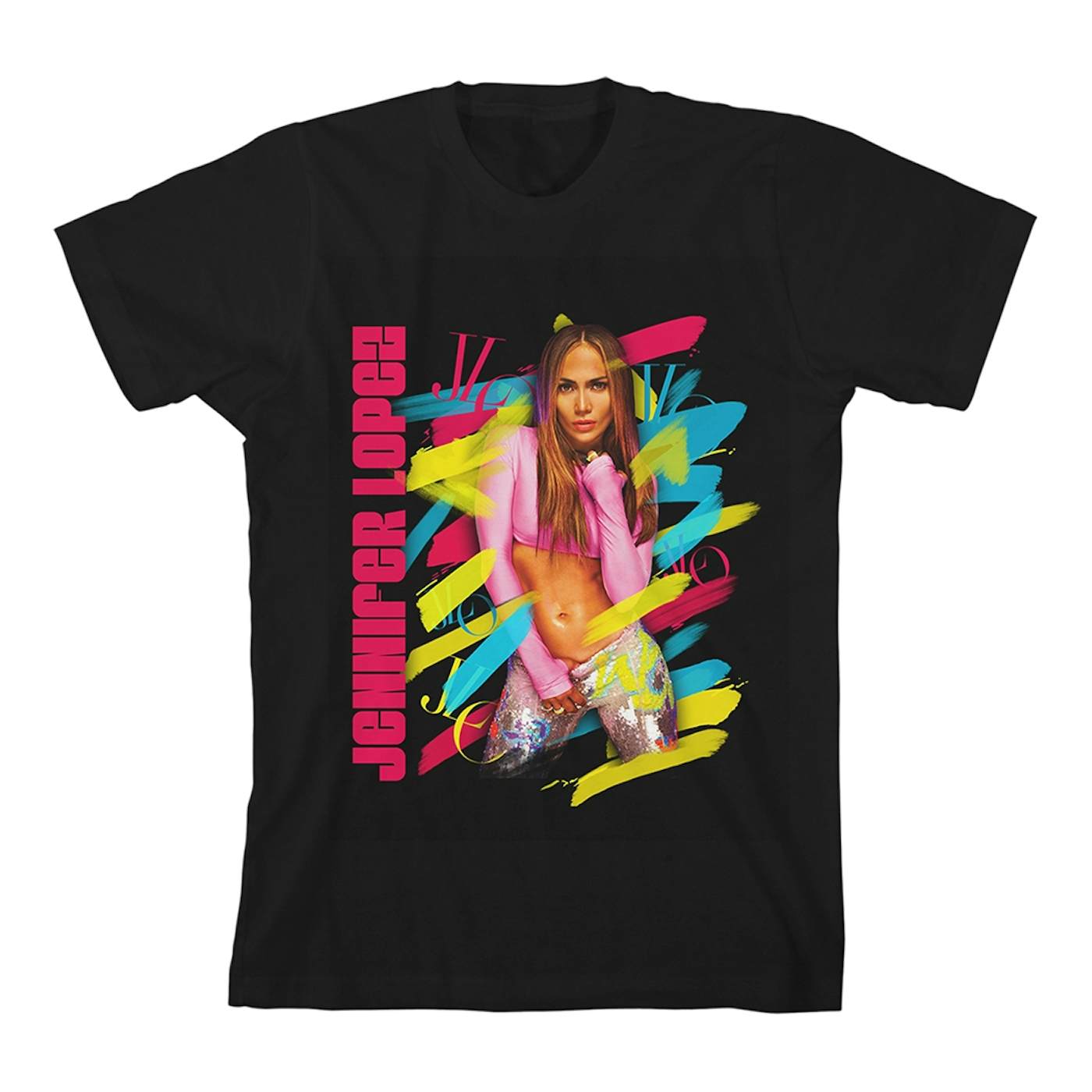 Jennifer Lopez Brush Strokes T-Shirt