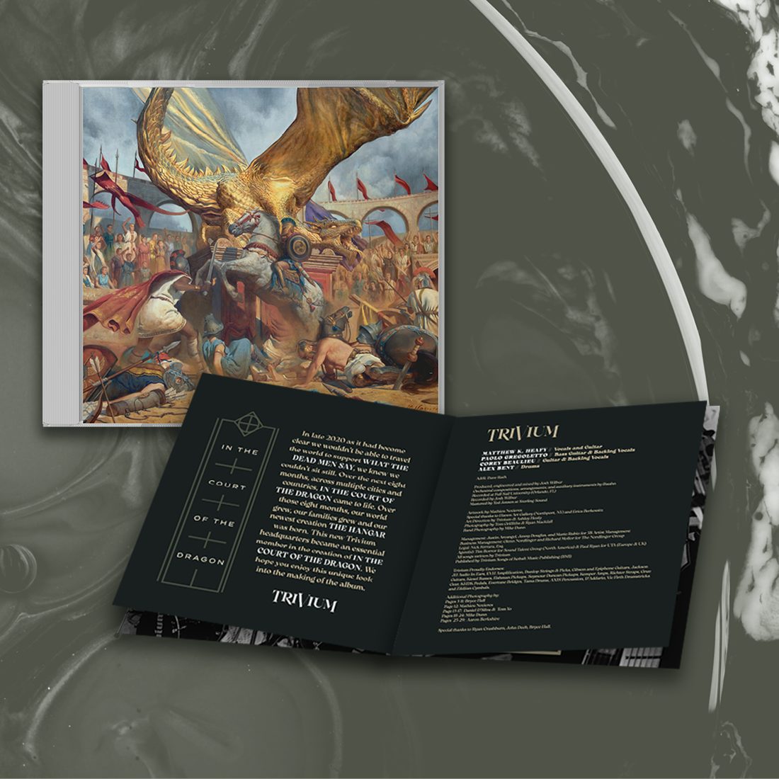 Trivium In The Court Of The Dragon CD with Expanded Booklet