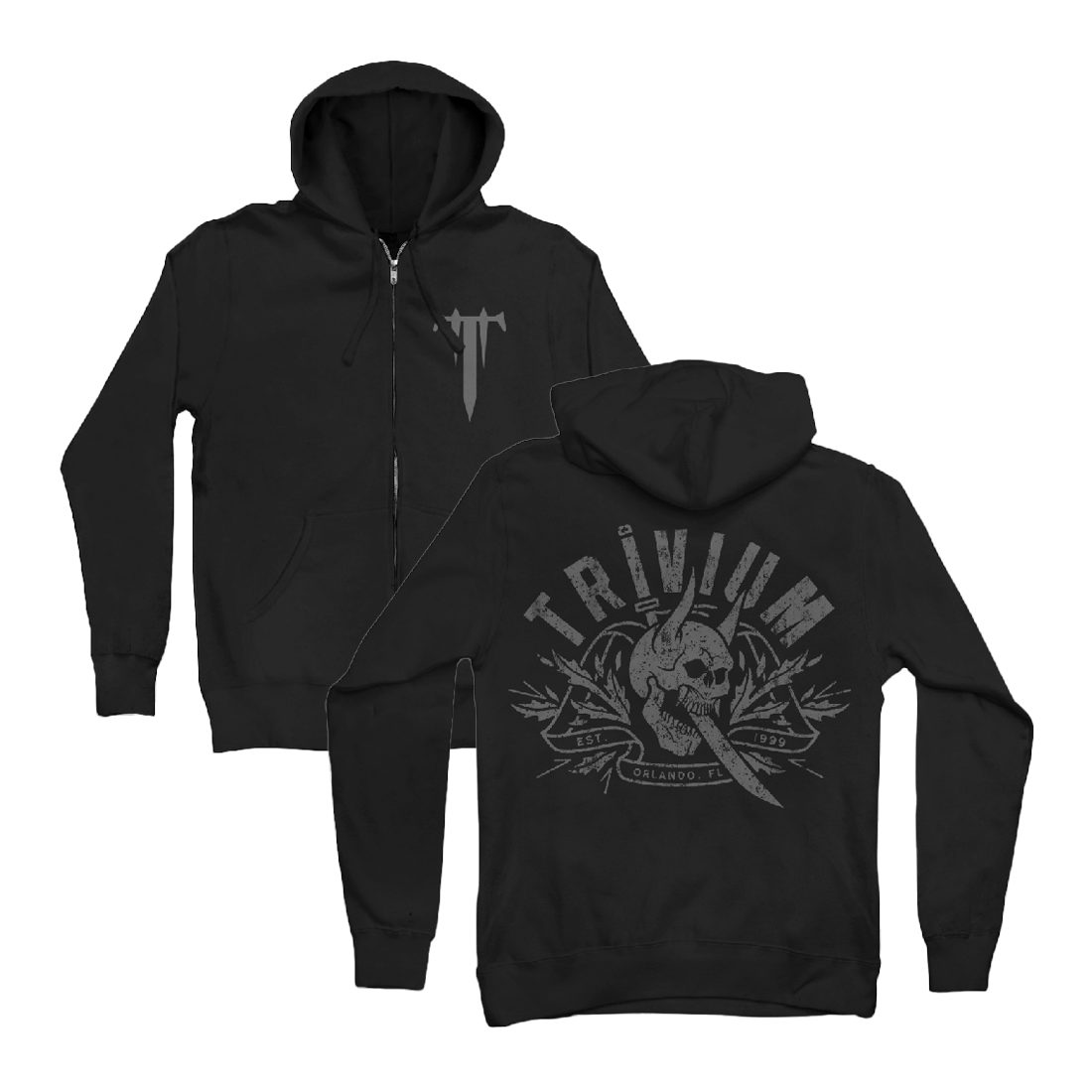 Trivium Oni Classic Hoodie (Small, 2X Only)