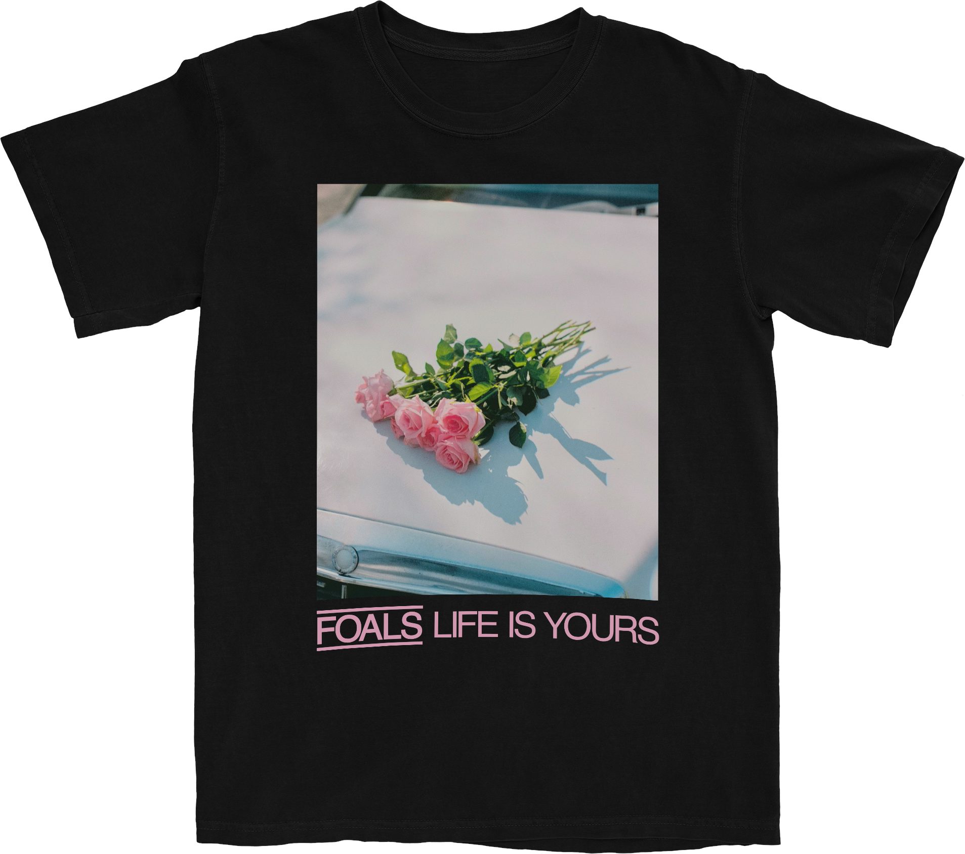 Foals LIFE IS YOURS T-shirt Black