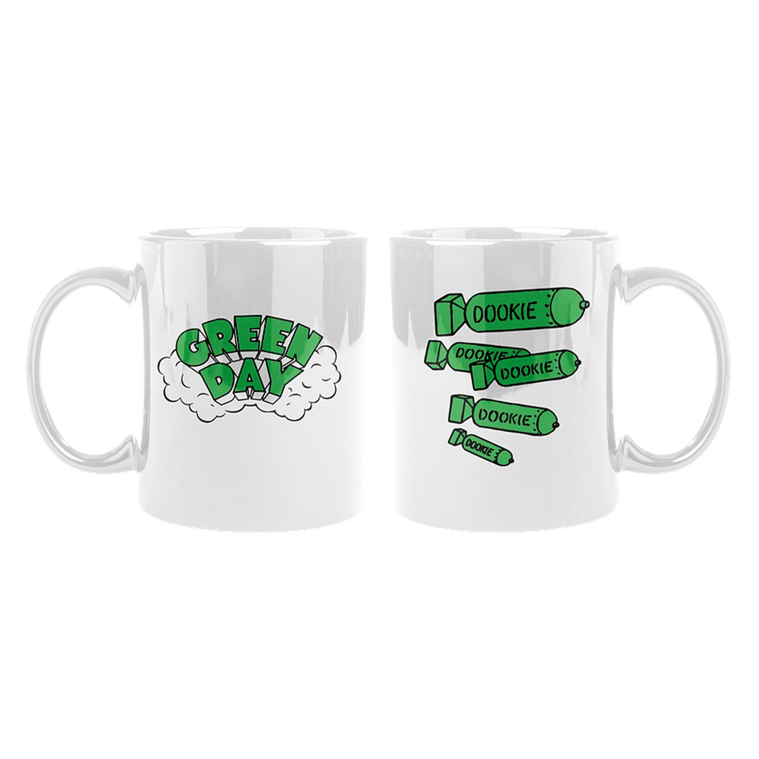 Green Day Dookie Bomb Mug