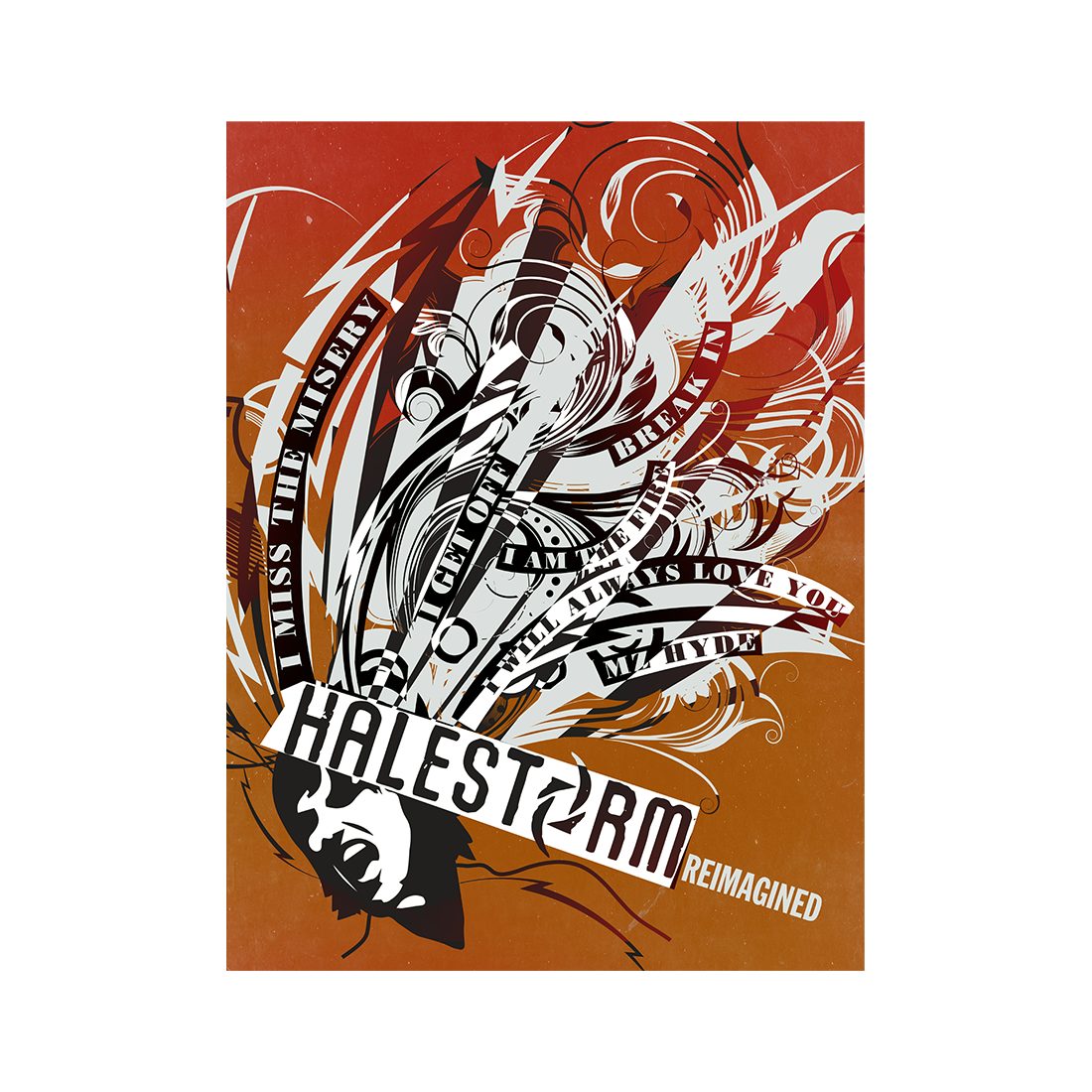 Halestorm Reimagined Poster