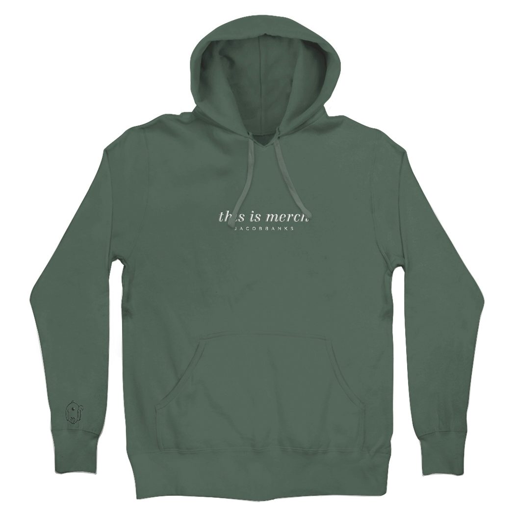 Jacob Banks This Is Merch Hoodie (Green)