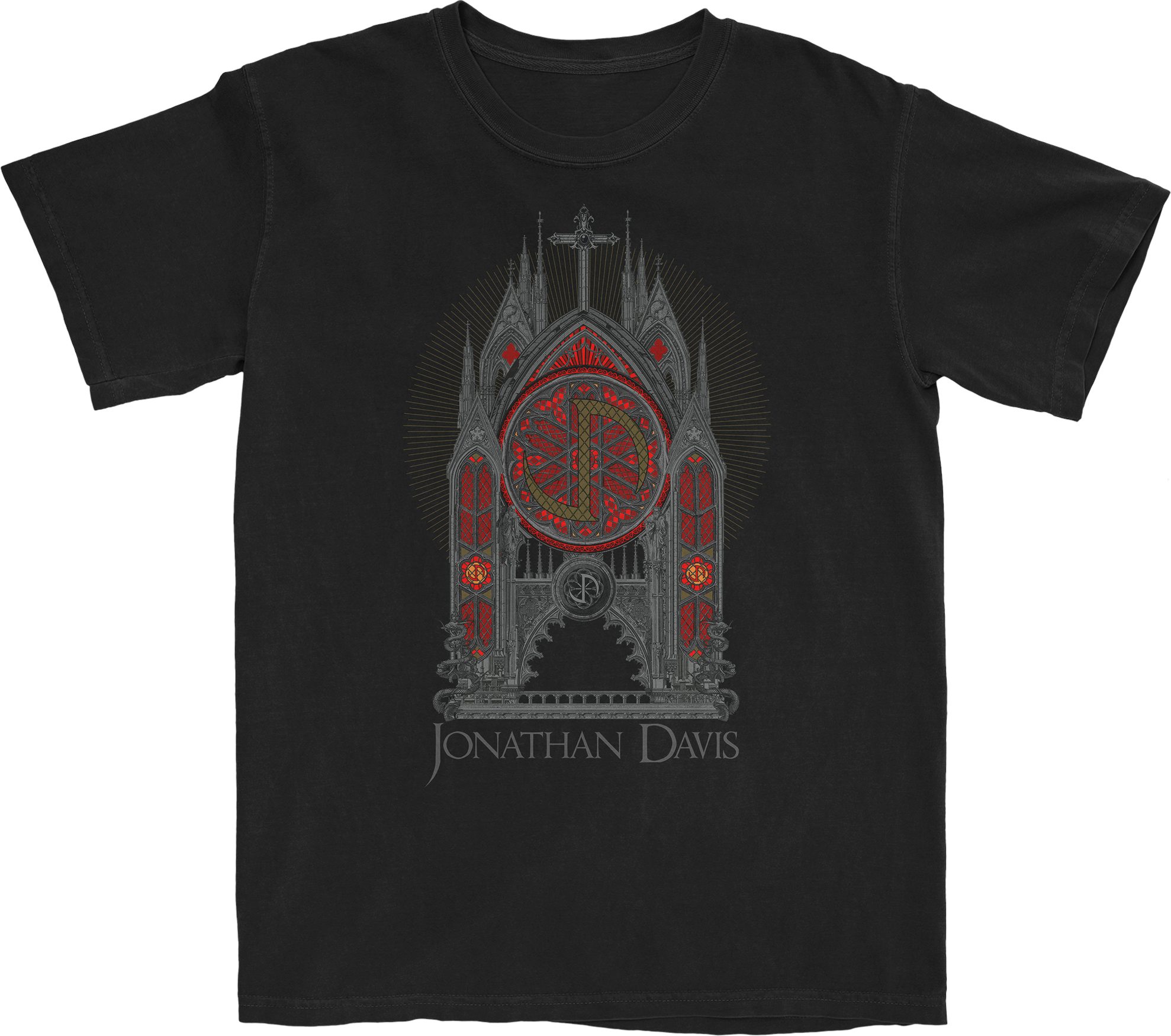 Jonathan Davis Stained Glass Cathedral T-Shirt