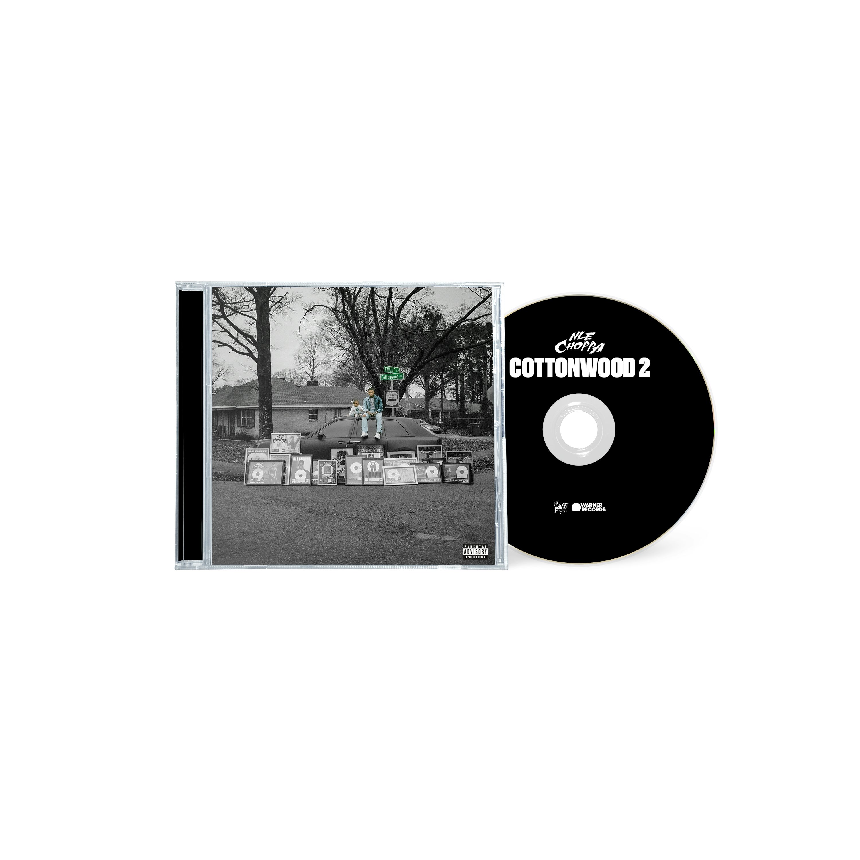 NLE Choppa Cottonwood 2 - Autographed CD