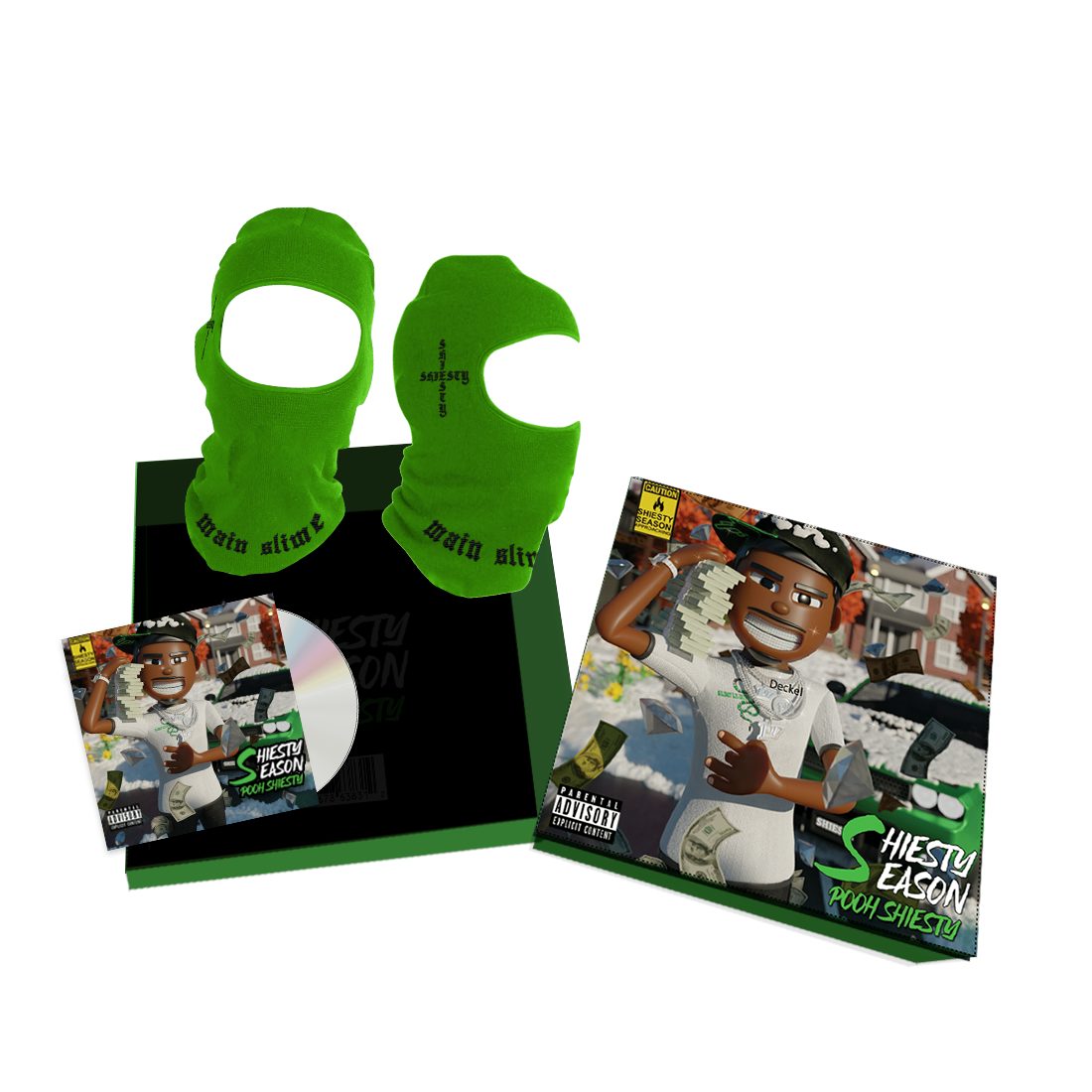 Pooh Shiesty Shiesty Season (Face Mask Box)