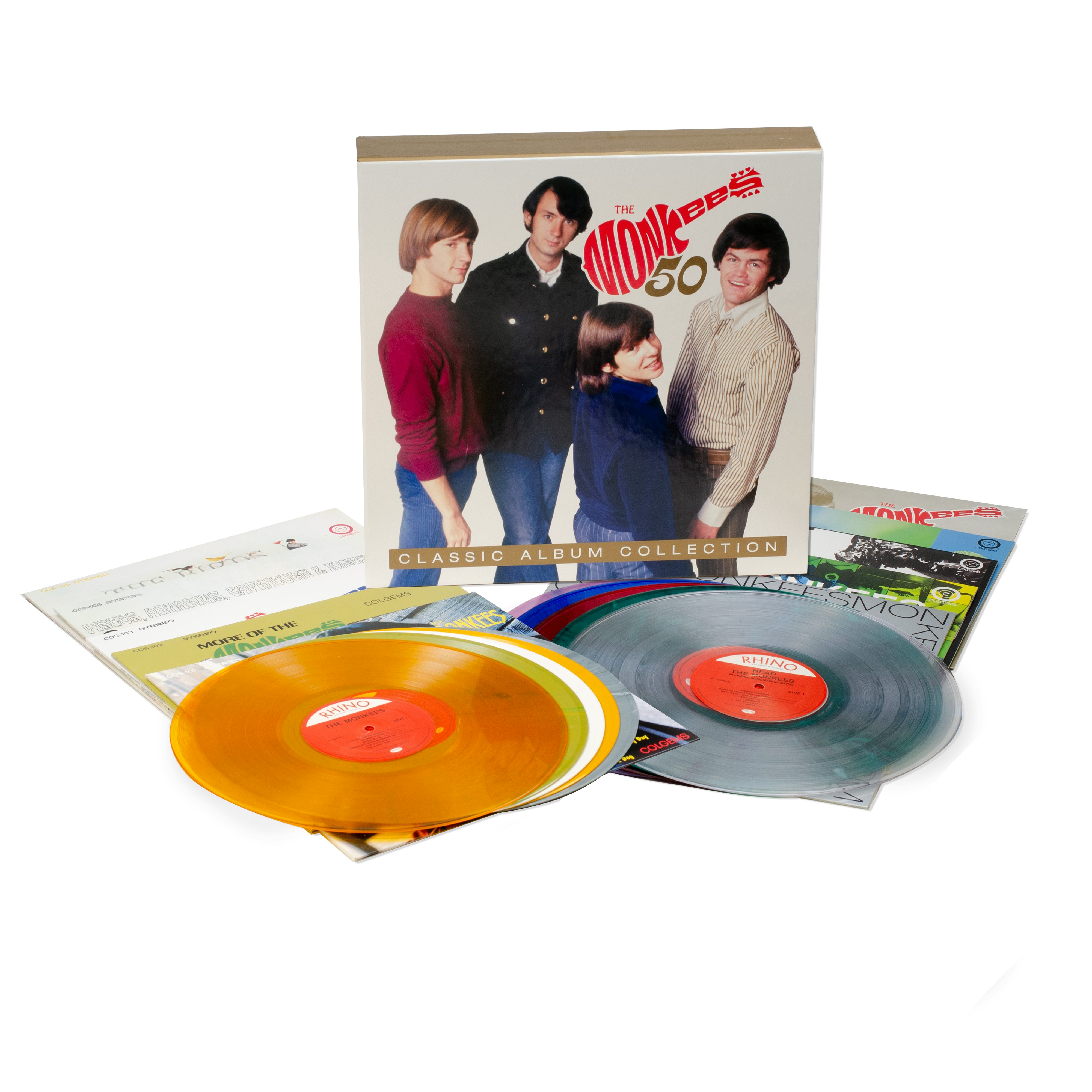 The Monkees Classic Album Collection (Multi-Colored Vinyl Boxset - 10 LP)