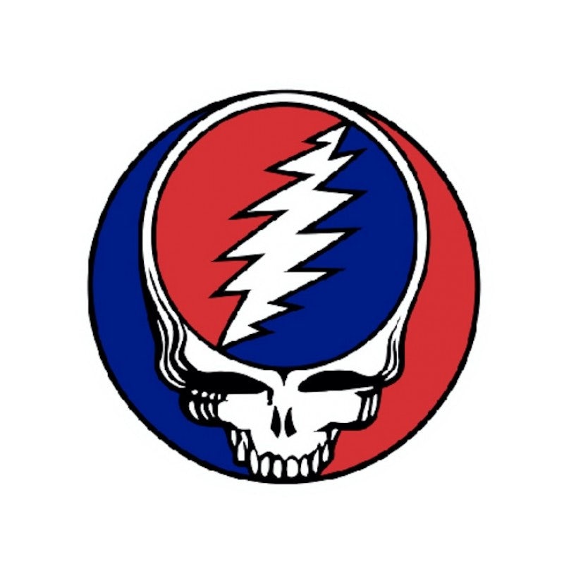 Grateful Dead SYF Round Sticker 3""