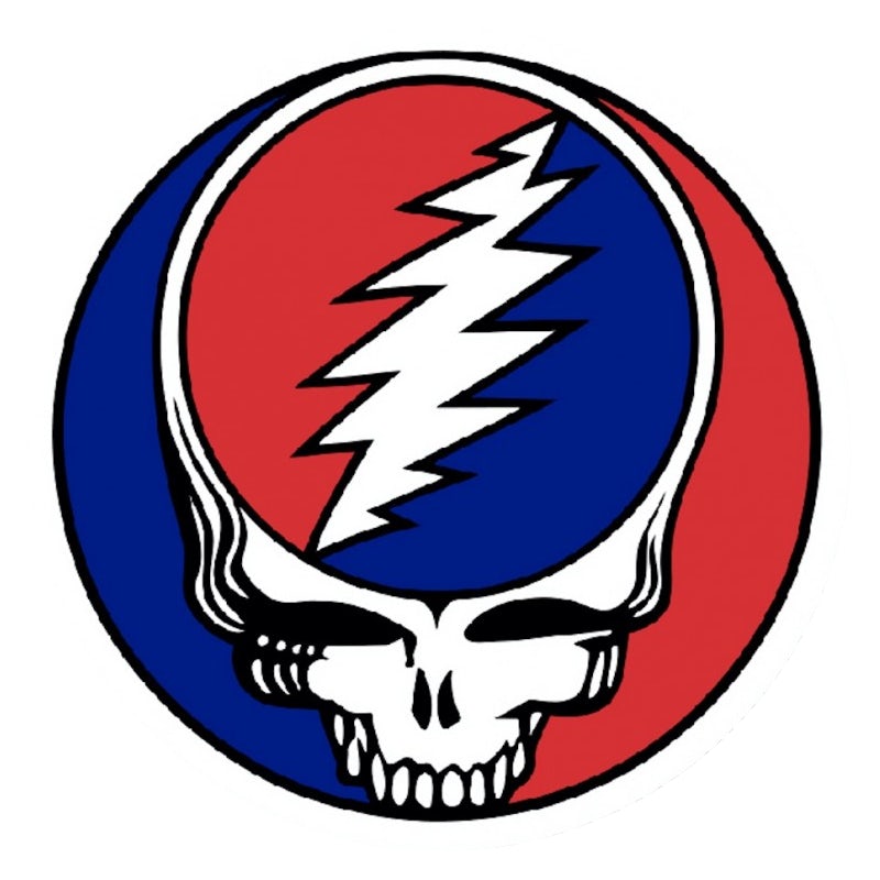 Grateful Dead SYF Round Sticker 5""
