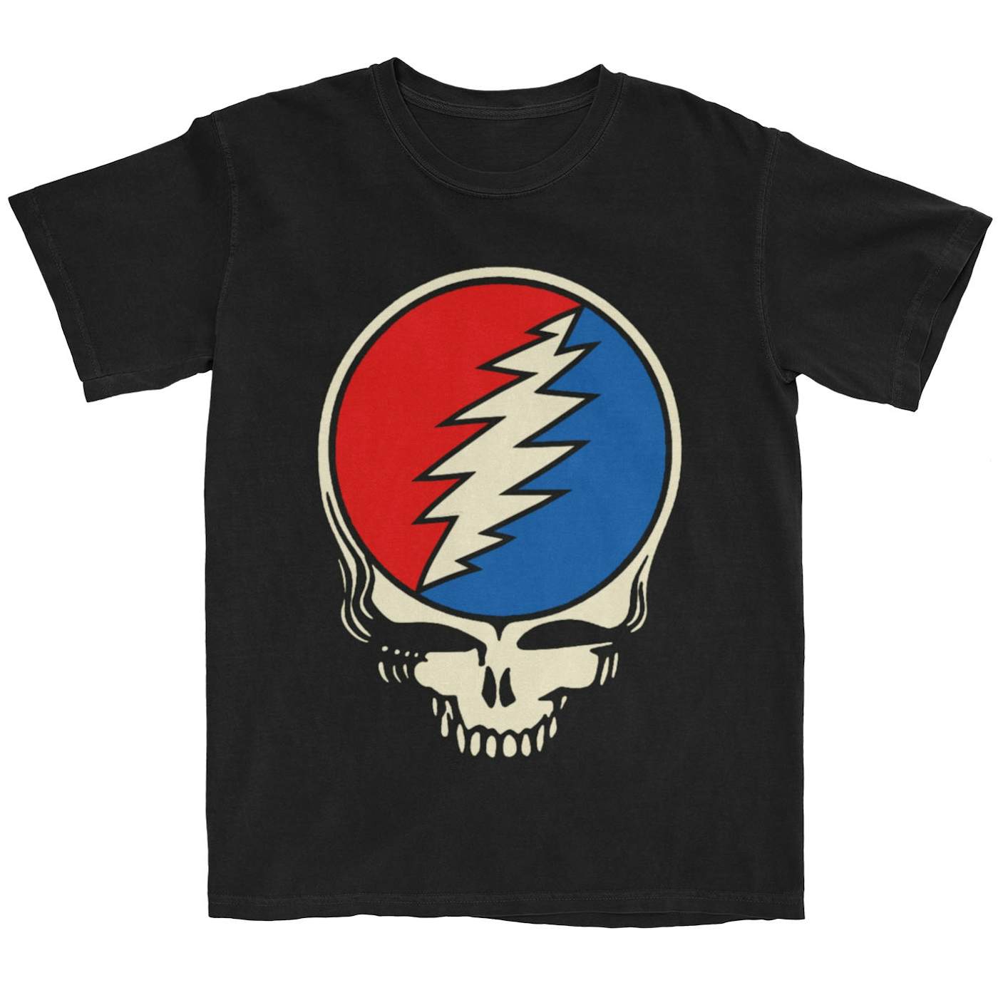 Grateful Dead Stealie Vintage T-Shirt (Black)