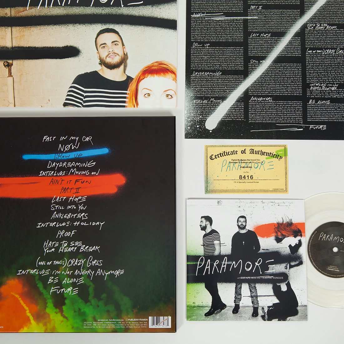 Paramore Merch, T-shirts, Vinyl, Accessories Store