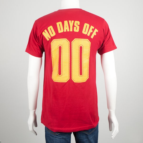 Wale No Days Off Jersey Style T-Shirt