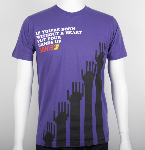 3OH!3 Hands Up T-Shirt (X-Small)