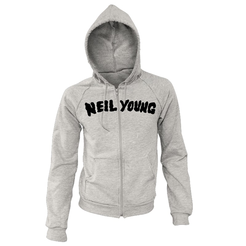 Neil Young Solo Zip Up Hoodie