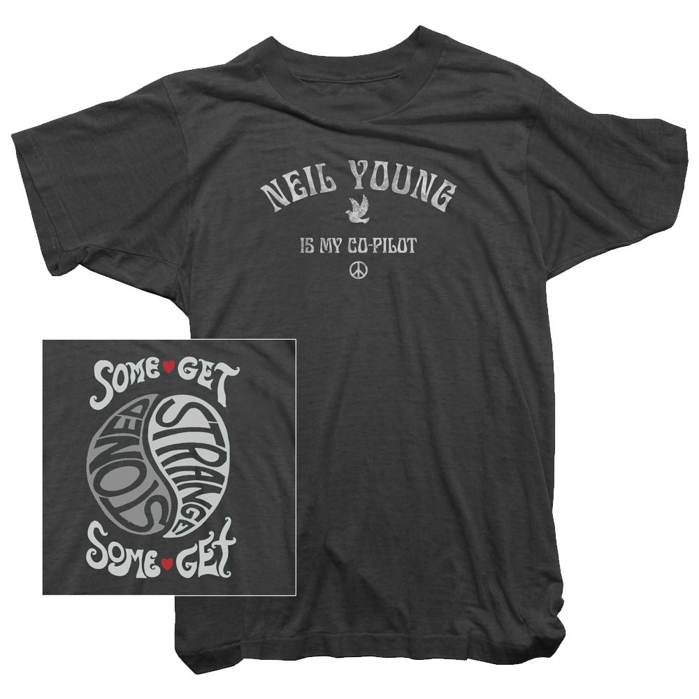 Neil Young Co-Pilot Black T-shirt