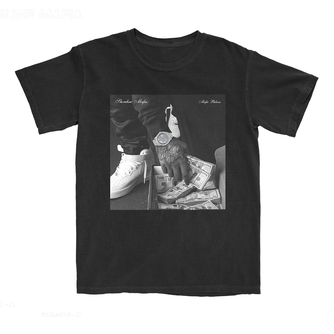 Shoreline Mafia Album Cover T-Shirt (Black)