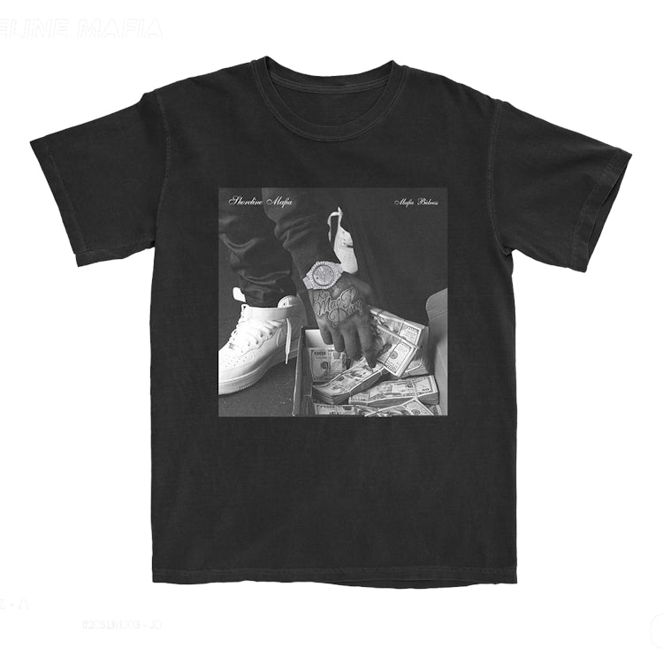 Shoreline Mafia Album Cover T-Shirt (Black)